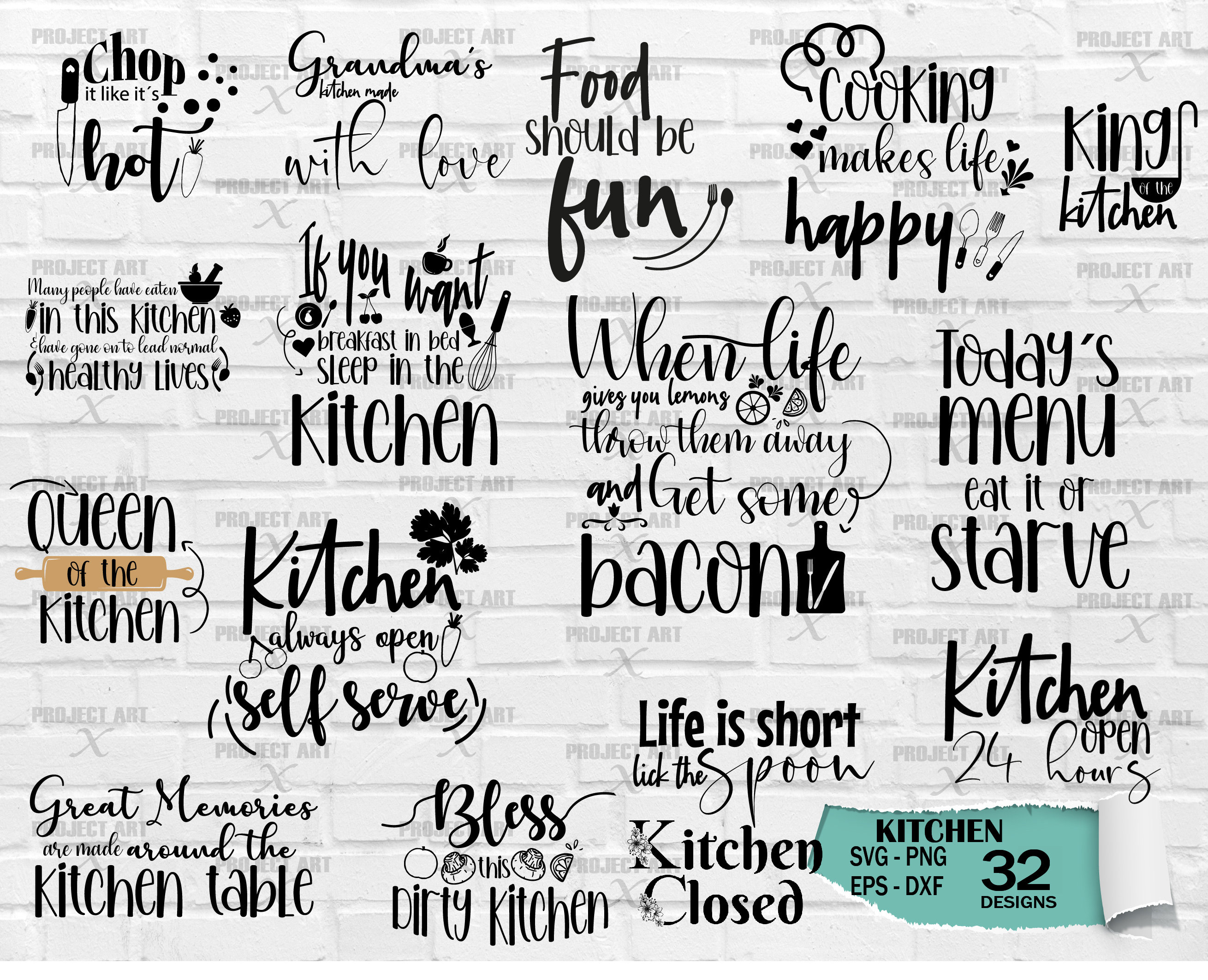Kitchen Svg Kitchen Svg Bundle Kitchen Cut File Baking Svg - Etsy
