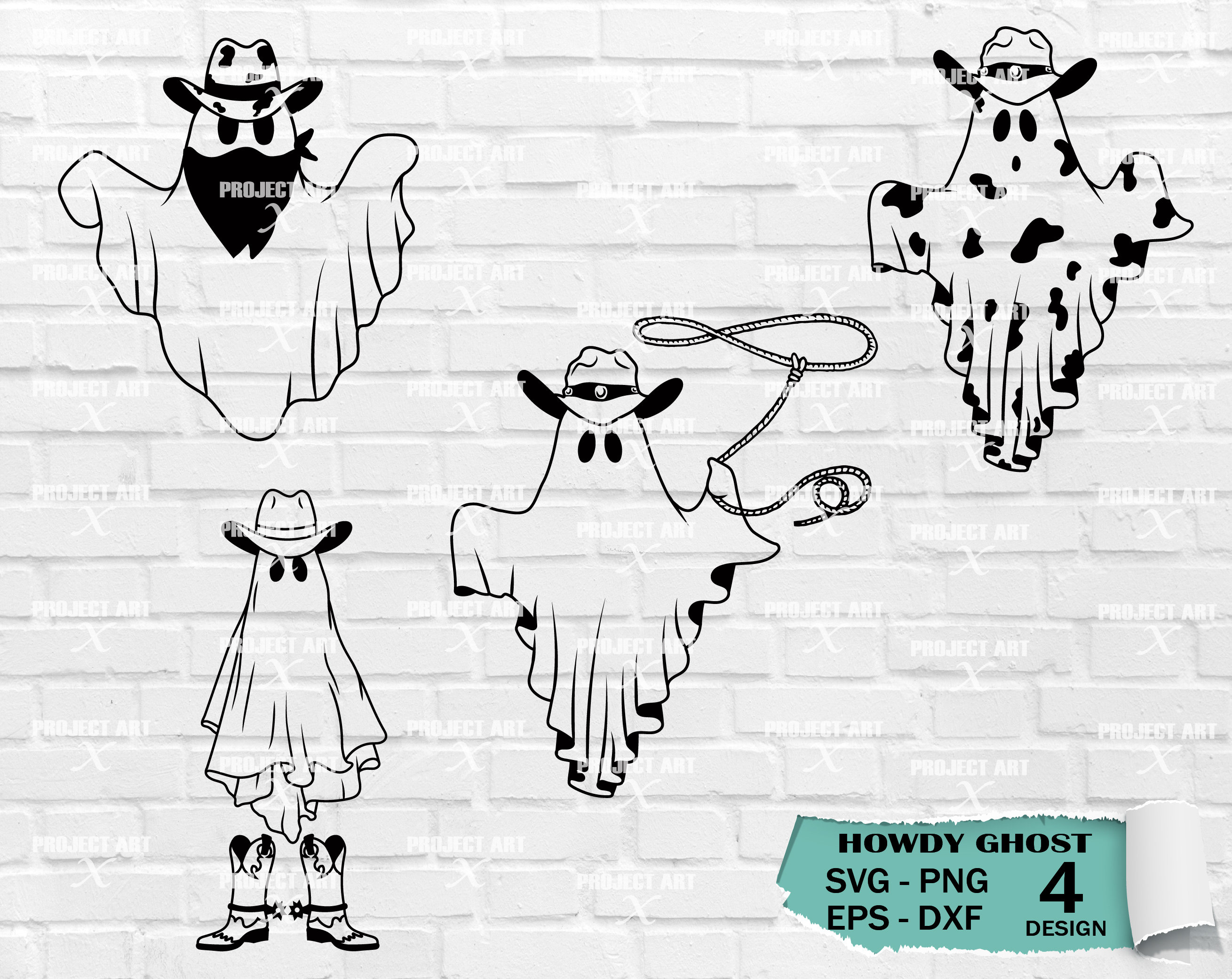 Howdy Ghost Svg Western Ghost Svg Boo Haw Svg Stay Spooky - Etsy