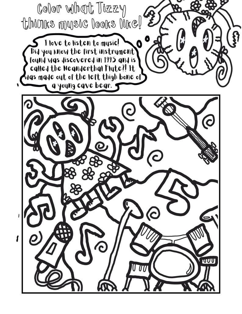 Think Outside the Box: Kids' Coloring & Activity Book - Etsy