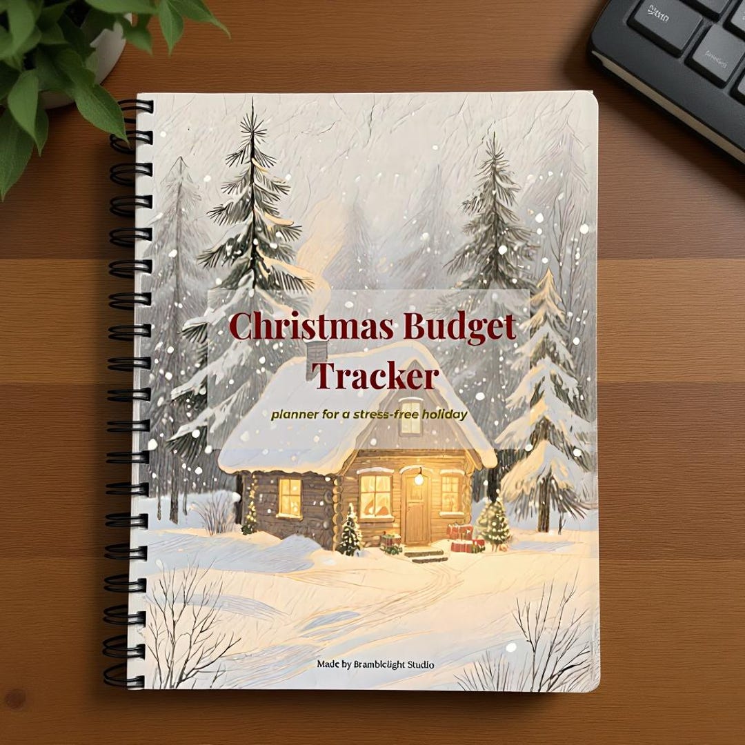 Christmas Budget Planner Printable • Holiday Expense Tracker PDF • Gift ...