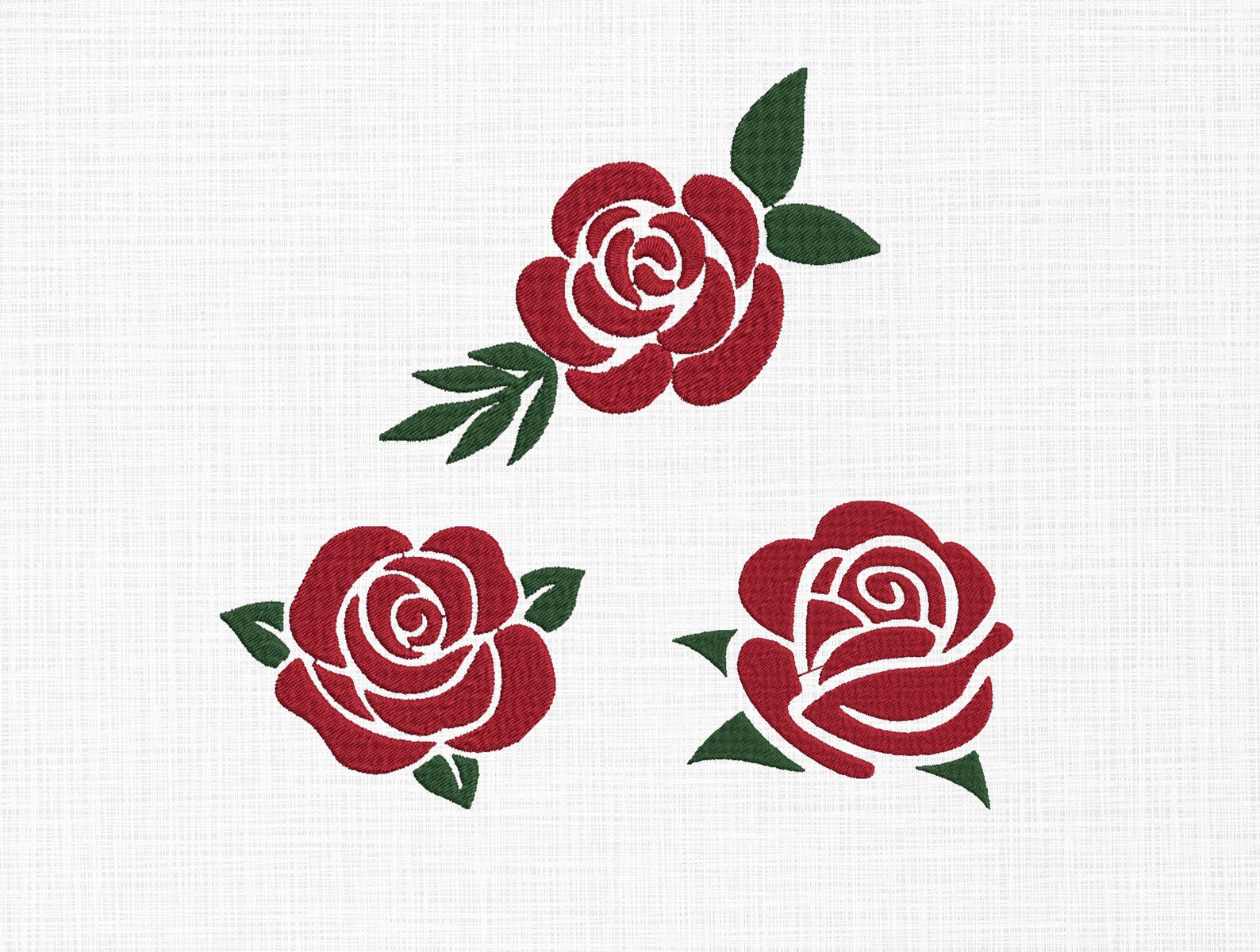Mini Rose Embroidery Design, Rose Embroidery Design, Flowers Embroidery ...
