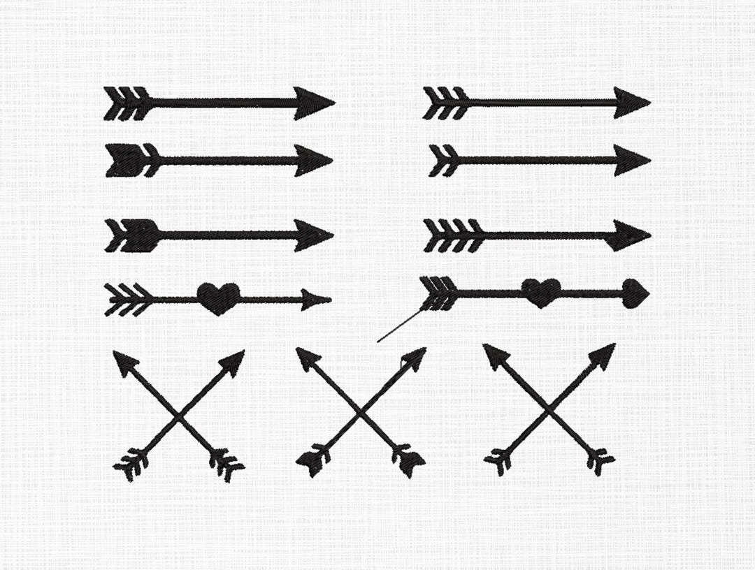 Arrow Bundle Embroidery Design, Arrows Embroidery Design, Arrow ...