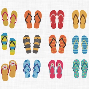 Slippers Embroidery Design, Beach Slippers Embroidery Design, Slippers ...