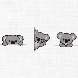 Baby Koala Embroidery Design, Koala Monogram Embroidery Design, Koala ...