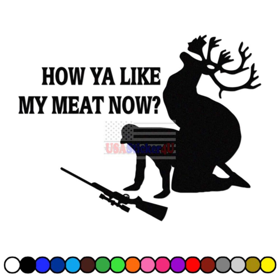 Sportsman Funny Deer Humping Vinyl Stickrer Decal for Car Truck ...
