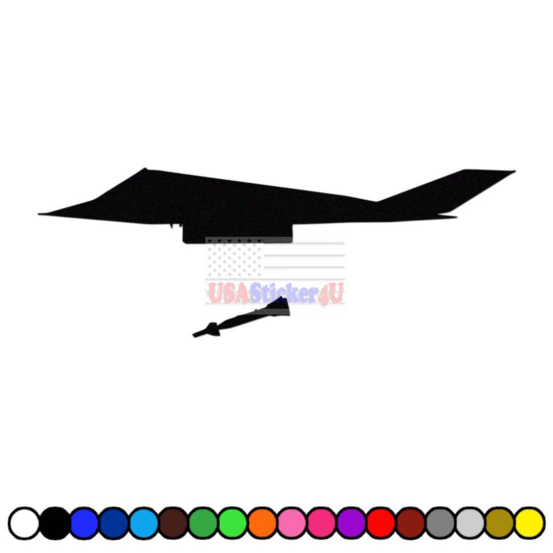 Military F117 Air Force Vinyl Sticker Decal for Car Truck Motorcycle ...