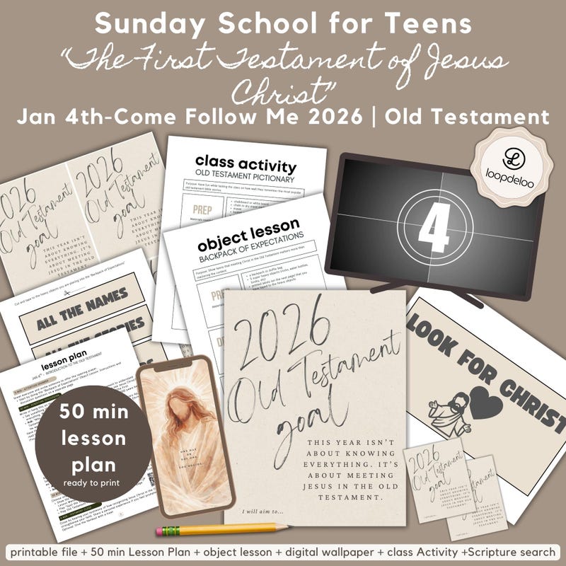 2026 Come Follow Me Teens - Etsy