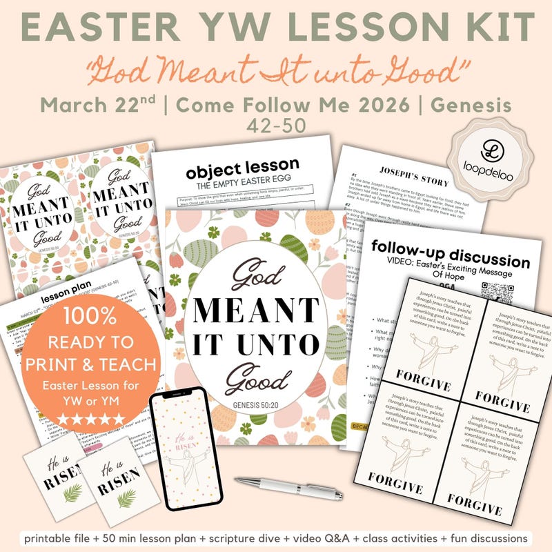 Resurrection Lesson Plans - Etsy