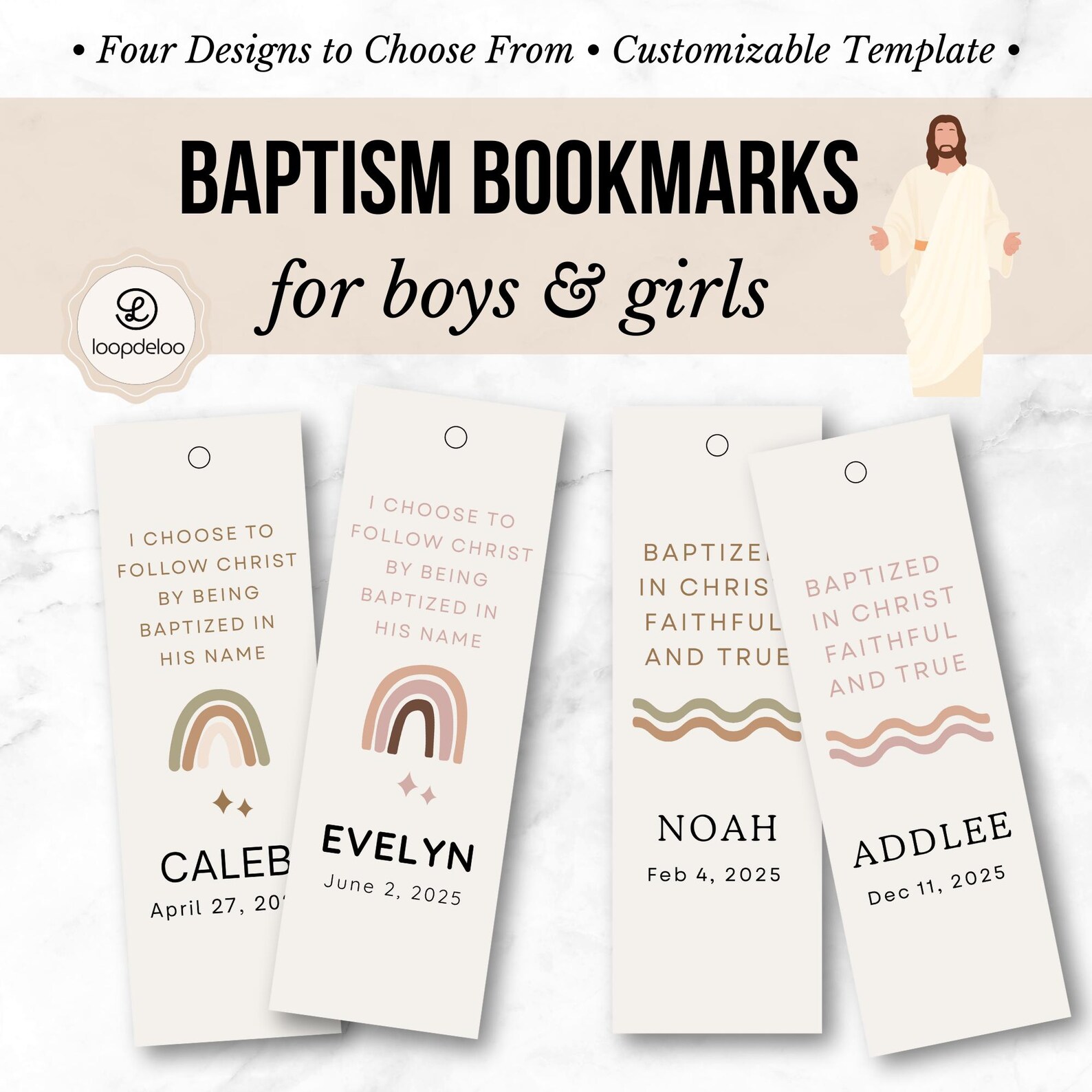 LDS Boys Baptism, LDS Girls Baptism, Lds Baptism Gift, Primary Baptism ...