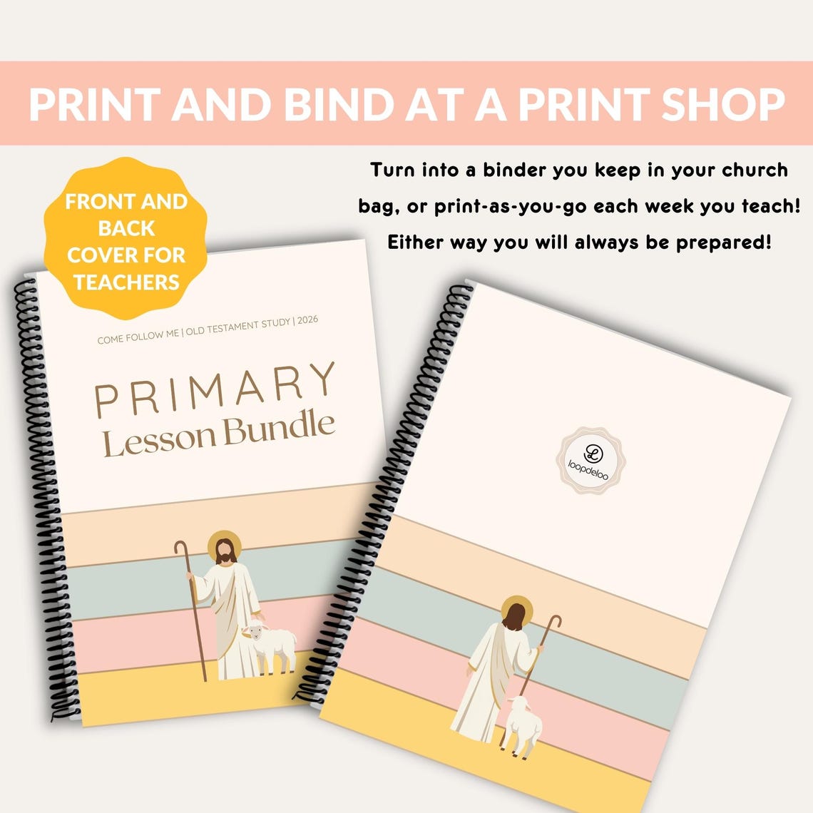 2026 LDS Primary Lesson Mega Bundle | Come Follow Me | Old Testament ...