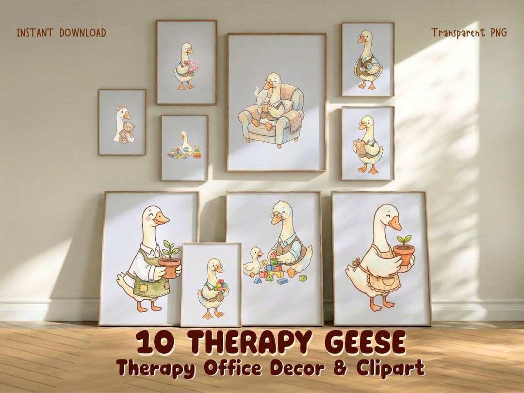 Therapy Office Decor Prints, Wall Art Bundle, Psychology Decorations ...