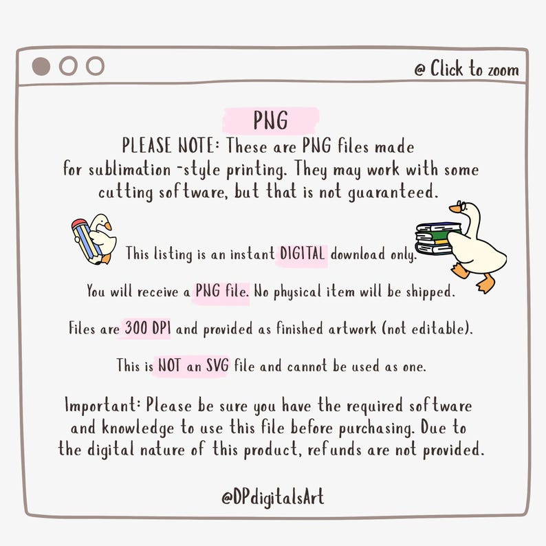 Silly Goose Valentine PNG Bundle (8 Designs), Cute Doodle Goose Clipart ...