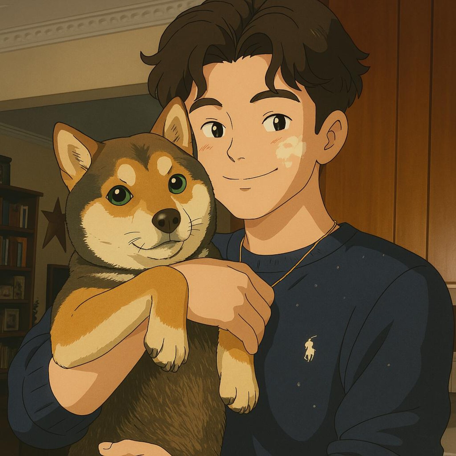 Custom Studio Ghibli Portrait | Personalized Anime Art for Couples ...