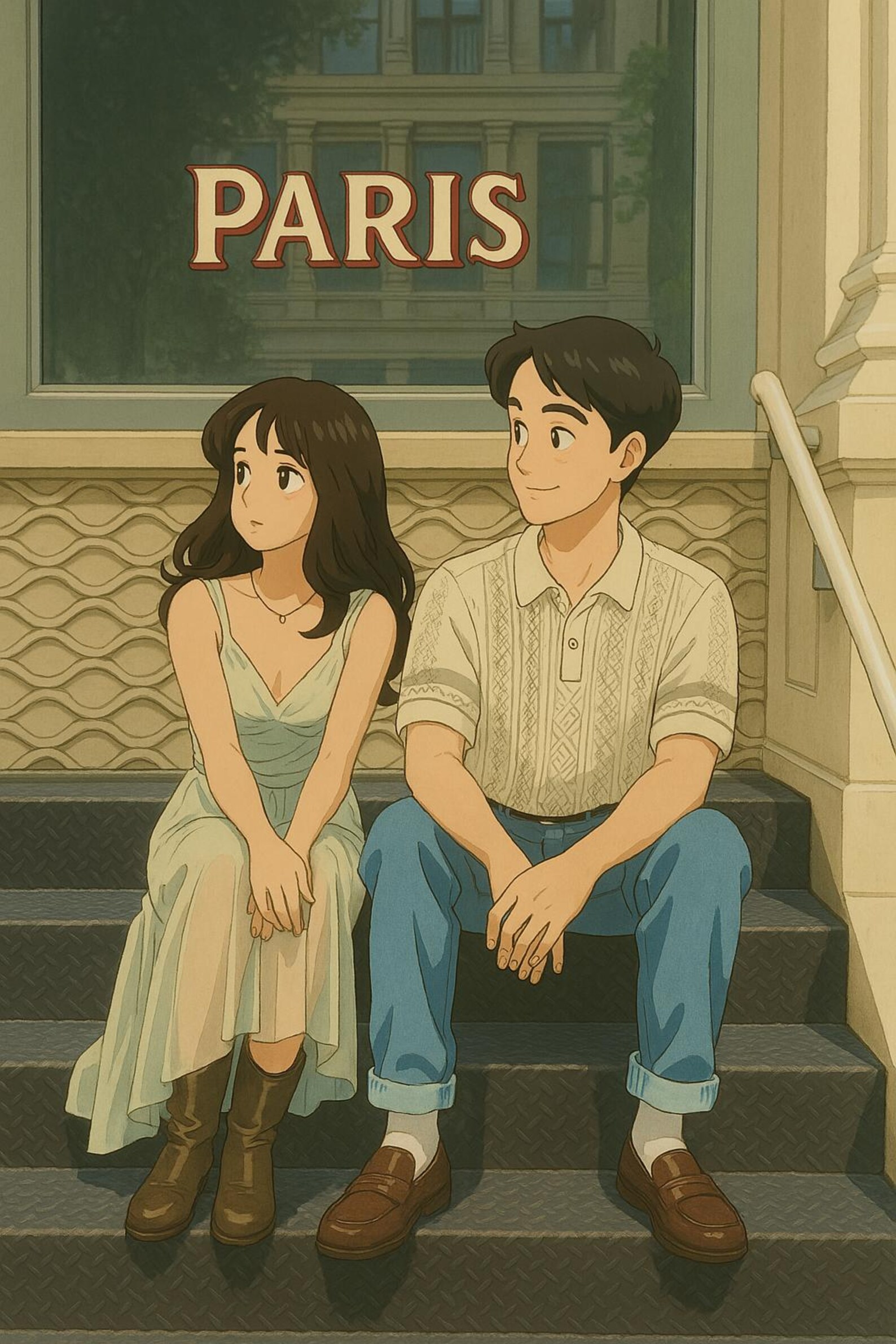 Custom Studio Ghibli Portrait | Personalized Anime Art for Couples ...