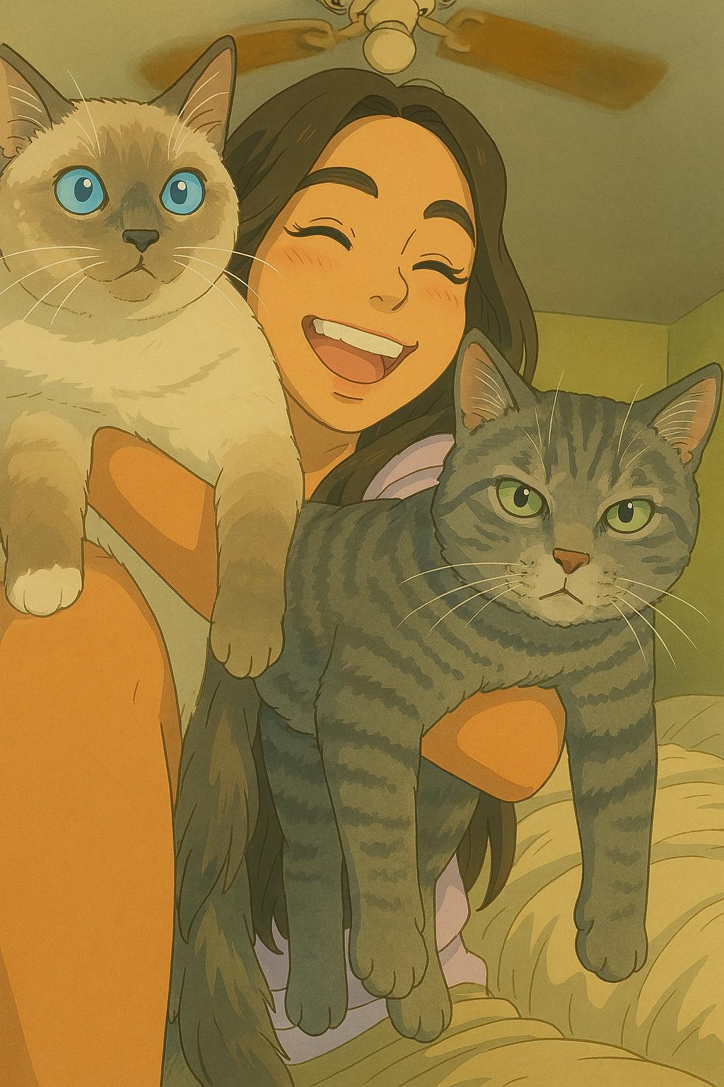 Custom Studio Ghibli Portrait | Personalized Anime Art for Couples ...