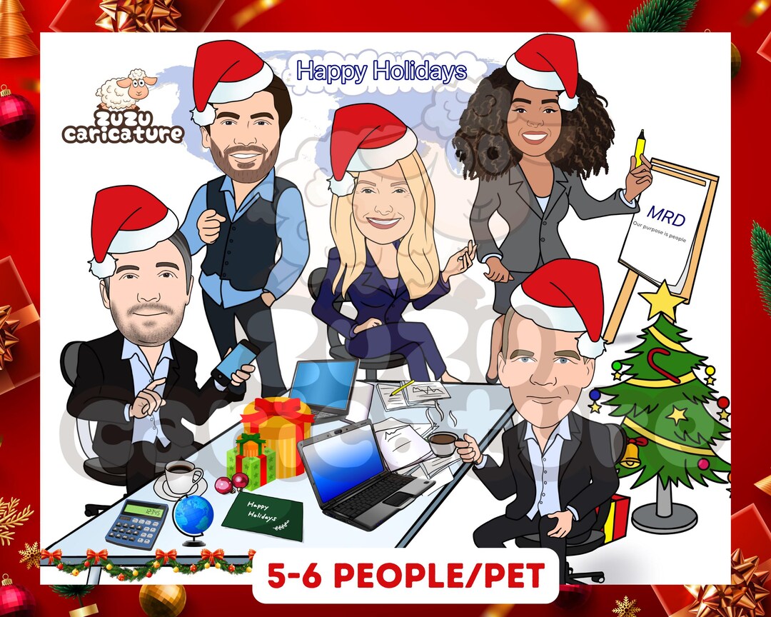 Funny Accounting Office Christmas Card, Holiday Office Party Gift ...