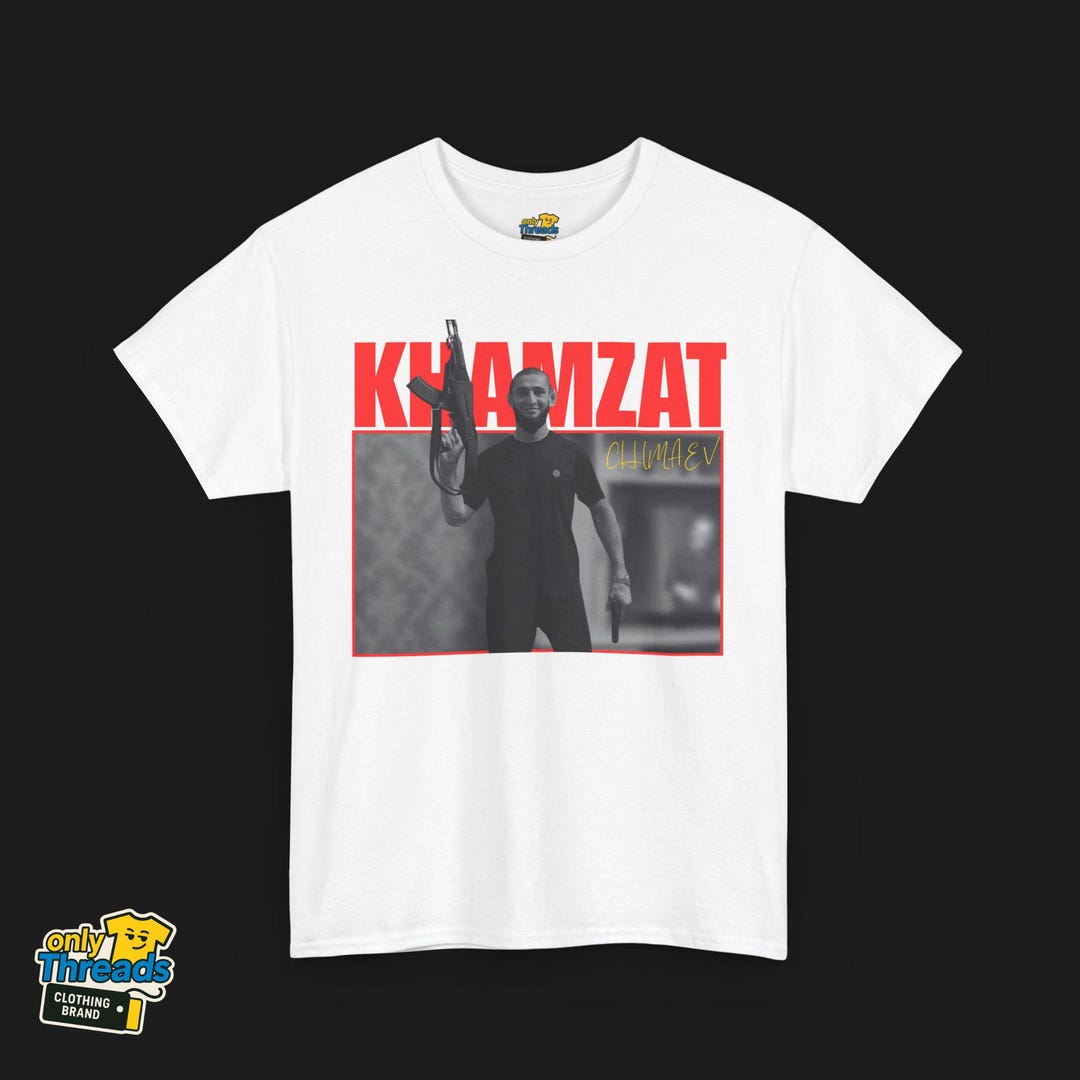 Limited KHAMZAT CHIMAEV 90s Vintage Shirt Graphic Mixed Martial Artists ...