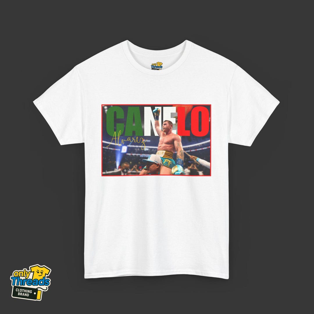 Canelo Alvarez Victory Shirt, Boxing Champion Graphic Tee, Proud Fan ...