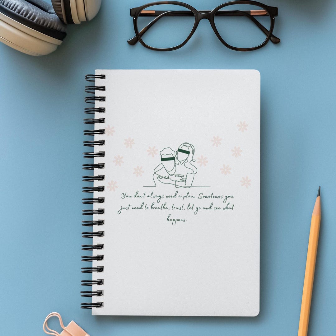 Spiral Notebook - Notebook Cover With Inspirational Quote, Motivational ...