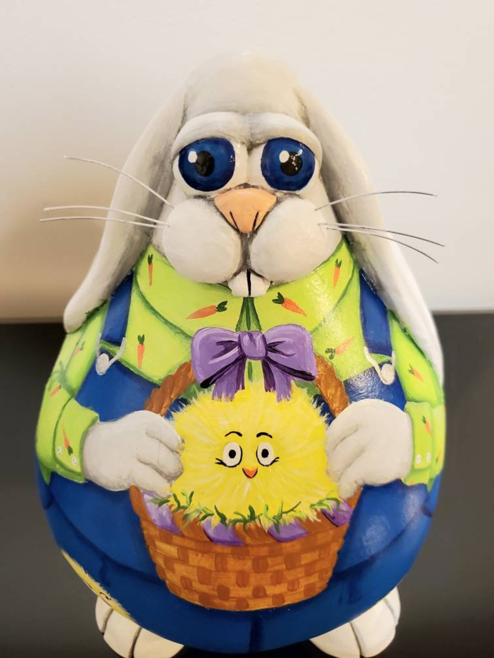 Easter Bunny Gourd Sculpture | Etsy