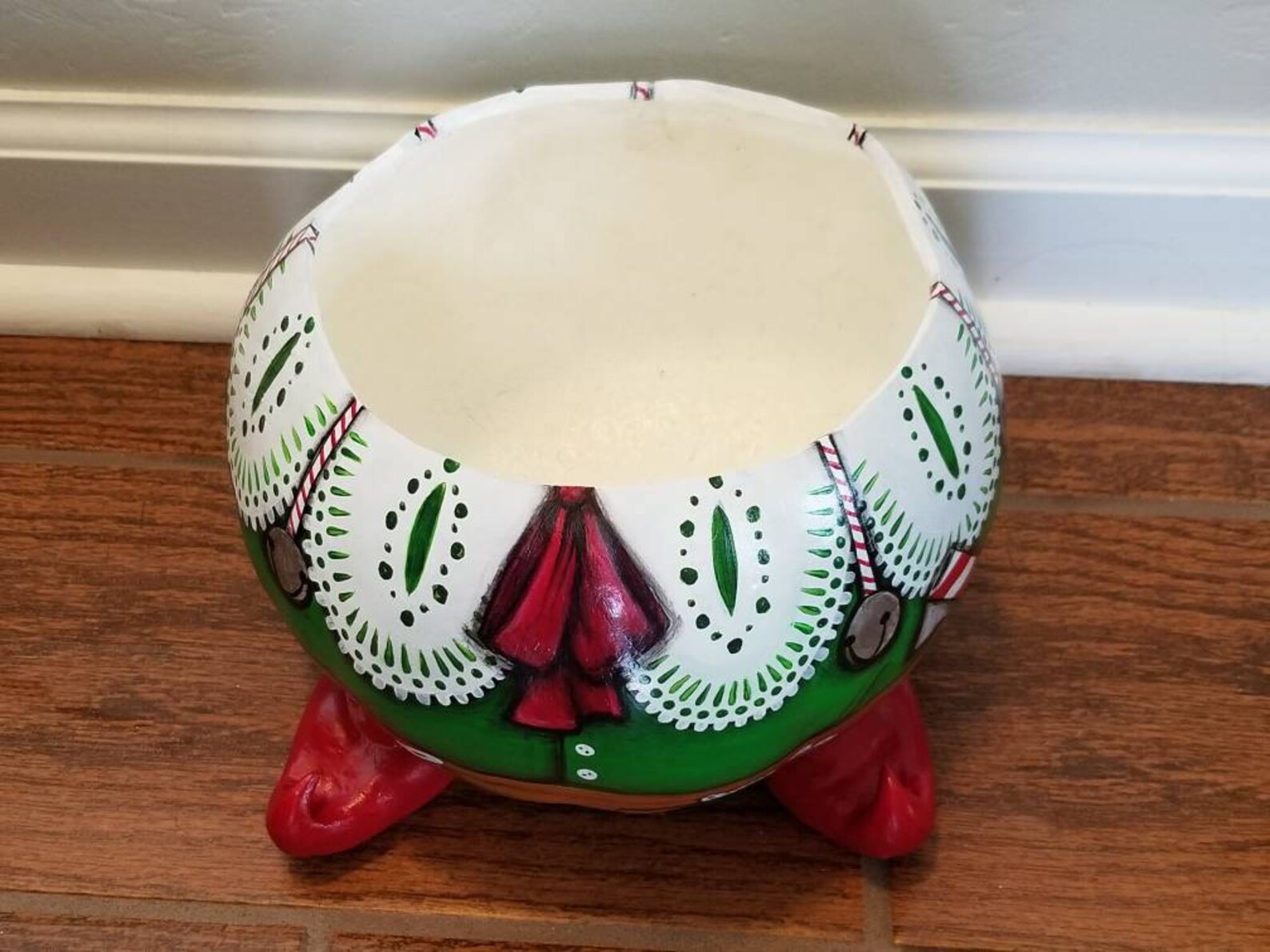 Gourd Elf Girl Christmas Bowl - Etsy