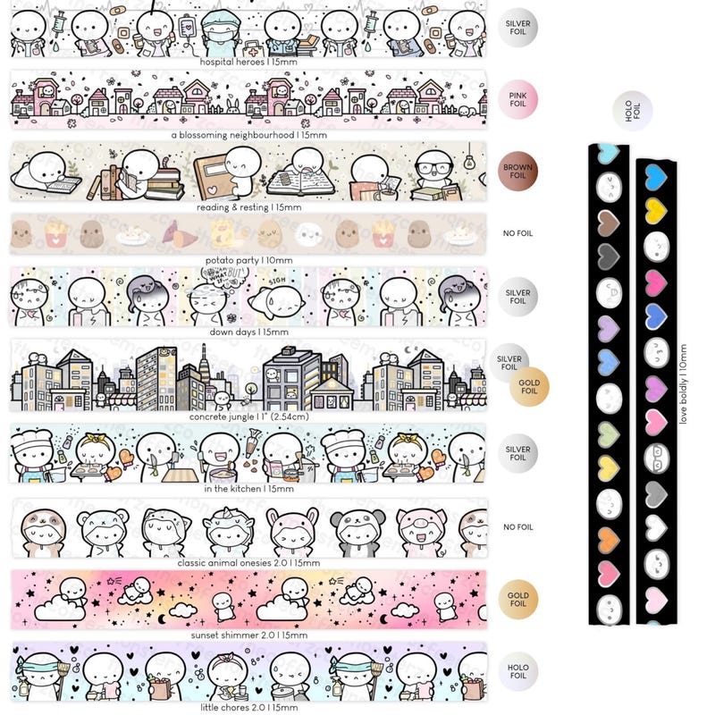 Cooking Washi Stickers - Etsy UK