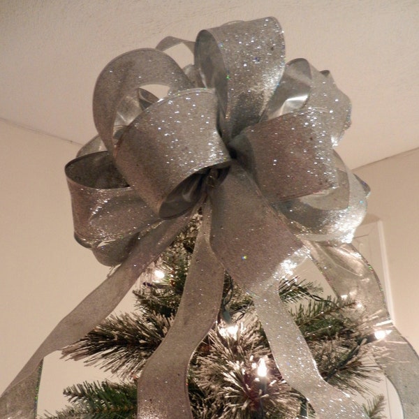 Tree Topper Bows - Etsy