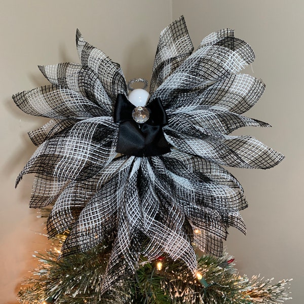 Black and White Buffalo Check Ornaments - Etsy
