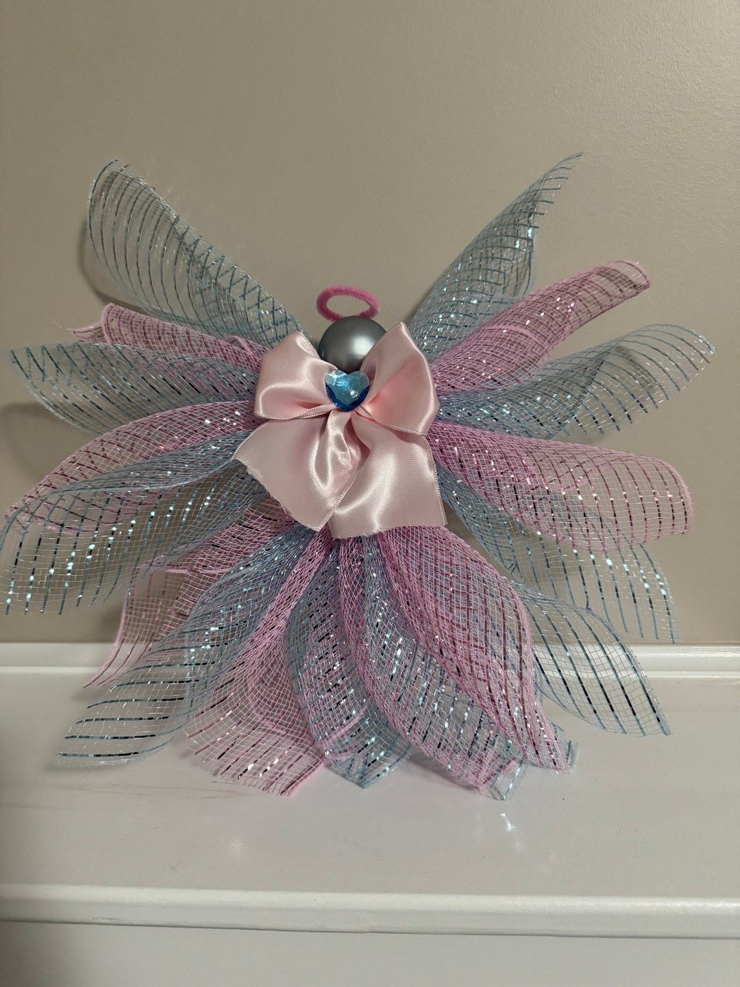 Easter Angel, Baby Girl or Boy Guardian Angel , Tree Topper, Get Well ...