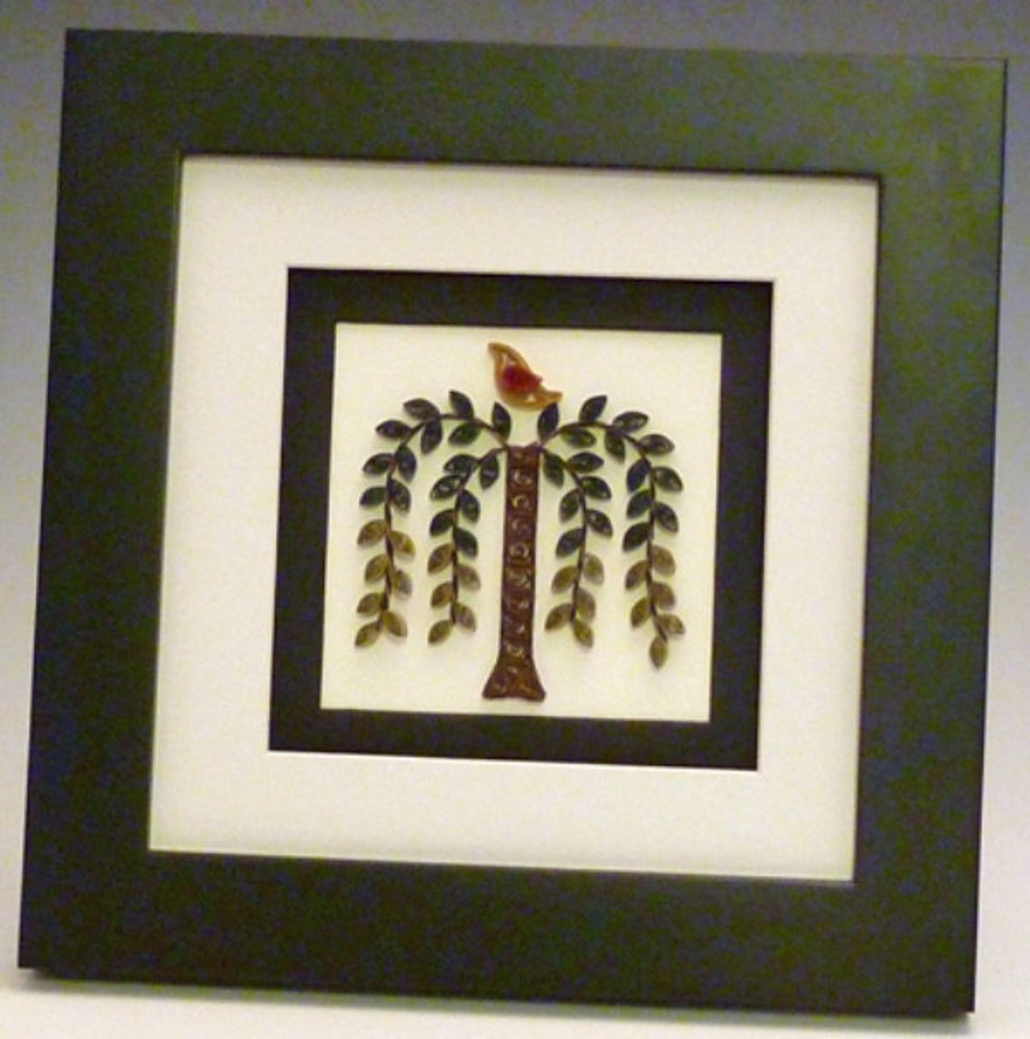 Tutorial -- Quilled Weeping Willow Tree Folk Art Pattern - Etsy