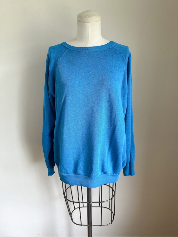 Vintage 1980s blue sweatshirt - Gem