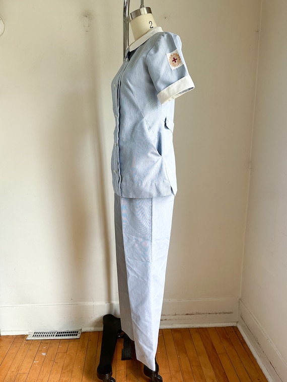 Vintage RARE 1960s-70s Red Cross Nurse Student Unifor… - Gem