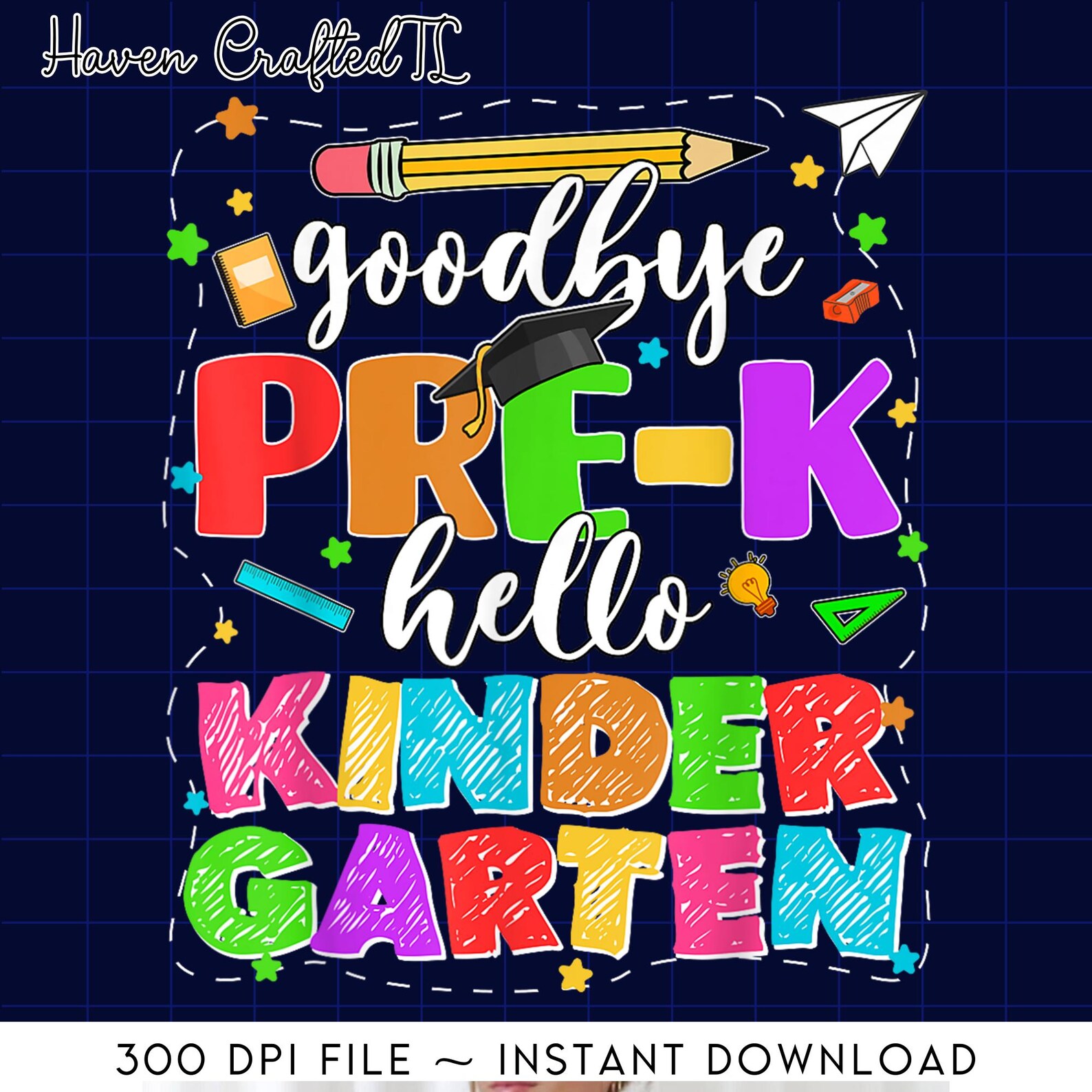 Goodbye Pre K Graduation Png, Last Day of School Teacher Png, Preschool ...