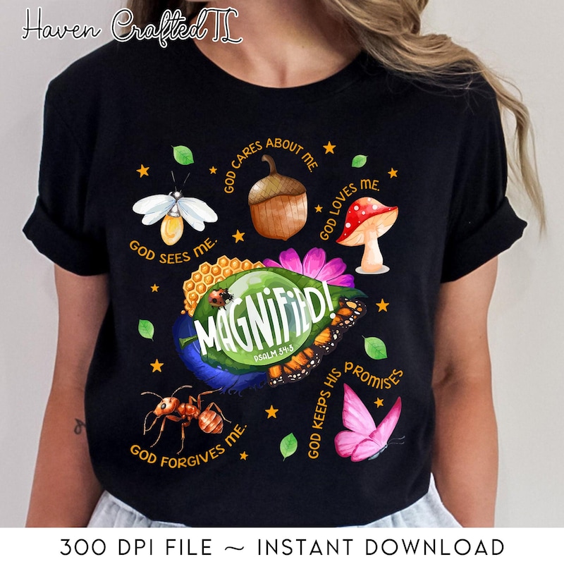 Magnify Tee Svg - Etsy