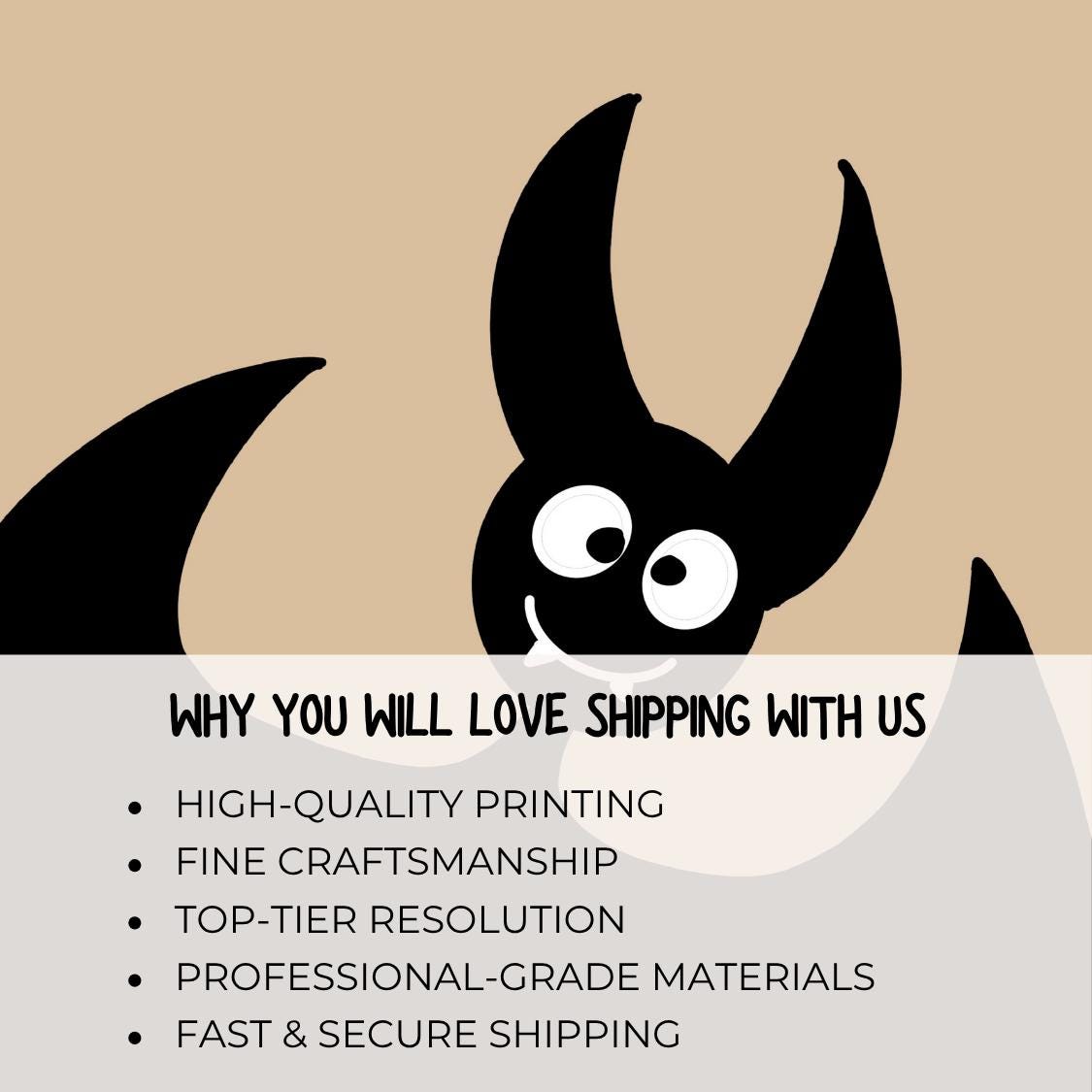 Halloween Bat Wall Art, Spooky Bat Print, Cute Halloween Decor, Fall ...