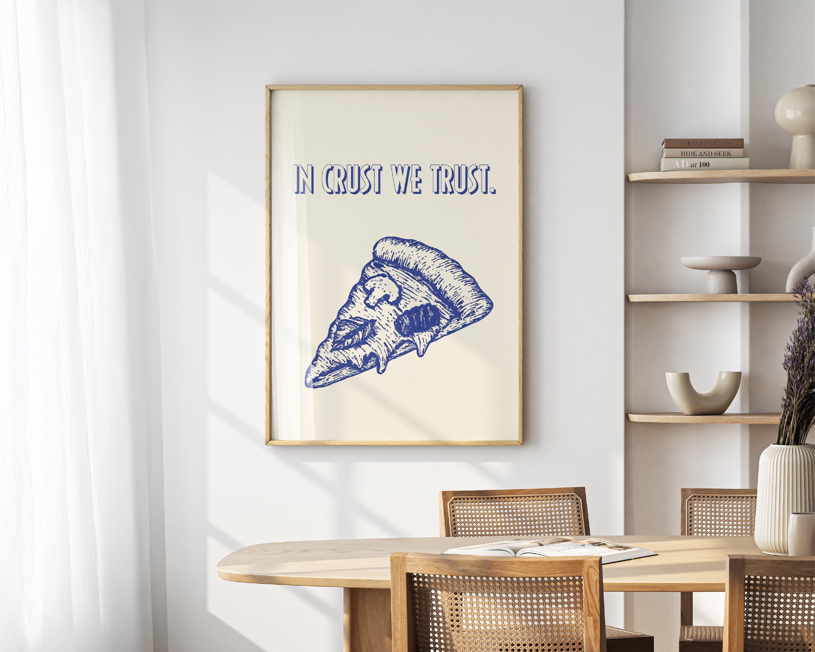 Funny Kitchen Posters – Set of 6 Vintage Food Prints | Editable in ...