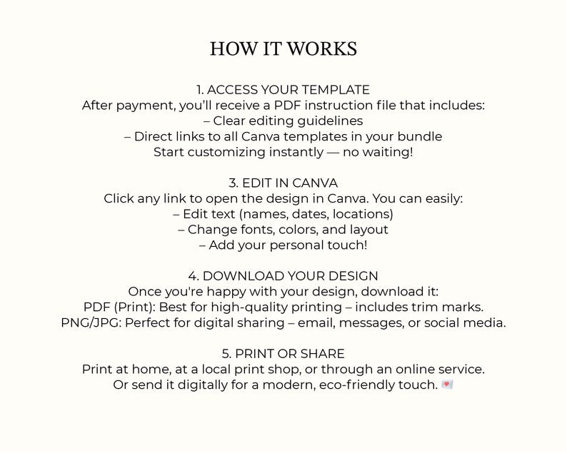 Editable Bridesmaid Info Card Template: Canva Bridal Party Guide ...