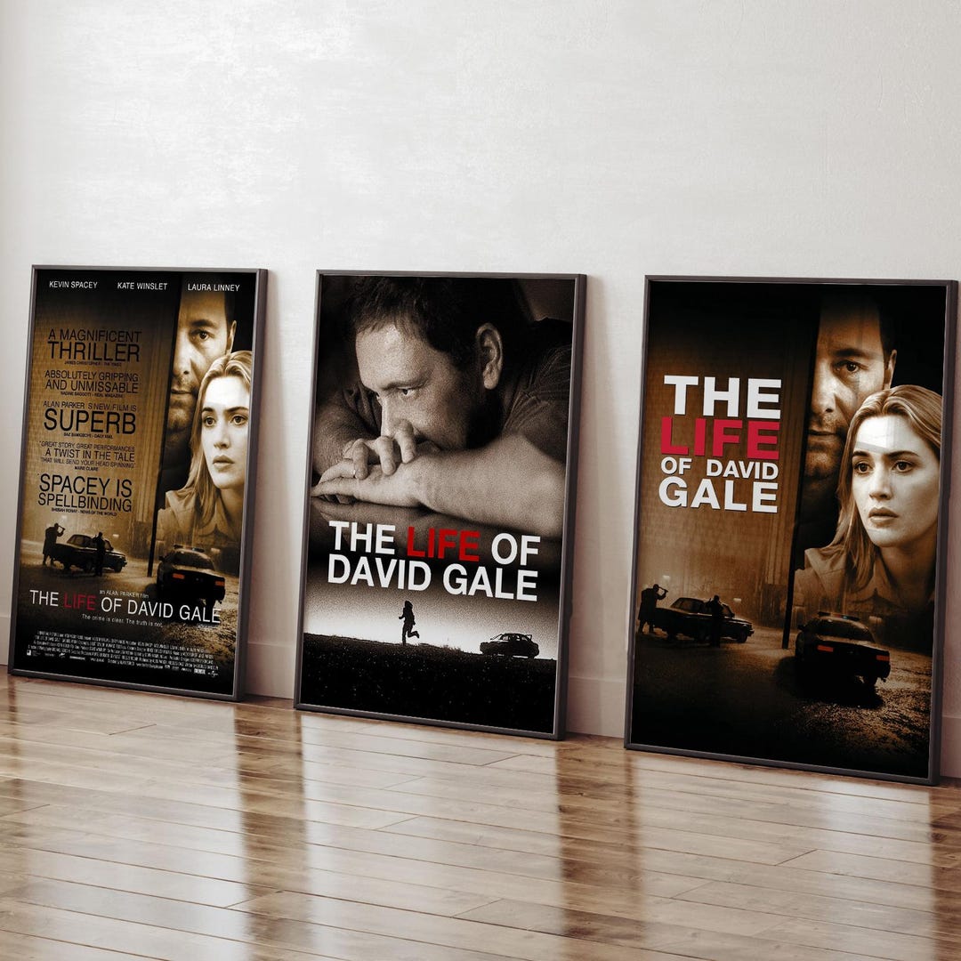The Life of David Gale Poster,movie Poster,wall Art ,art Home ...
