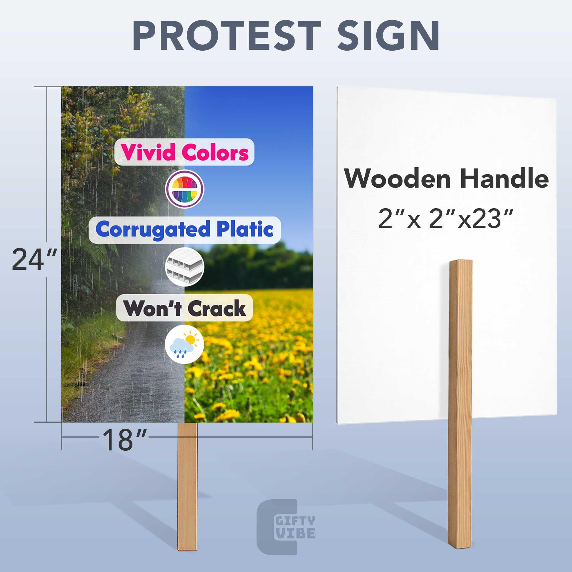 No Kings in America Protest Sign,political Activist Poster, Resist ...