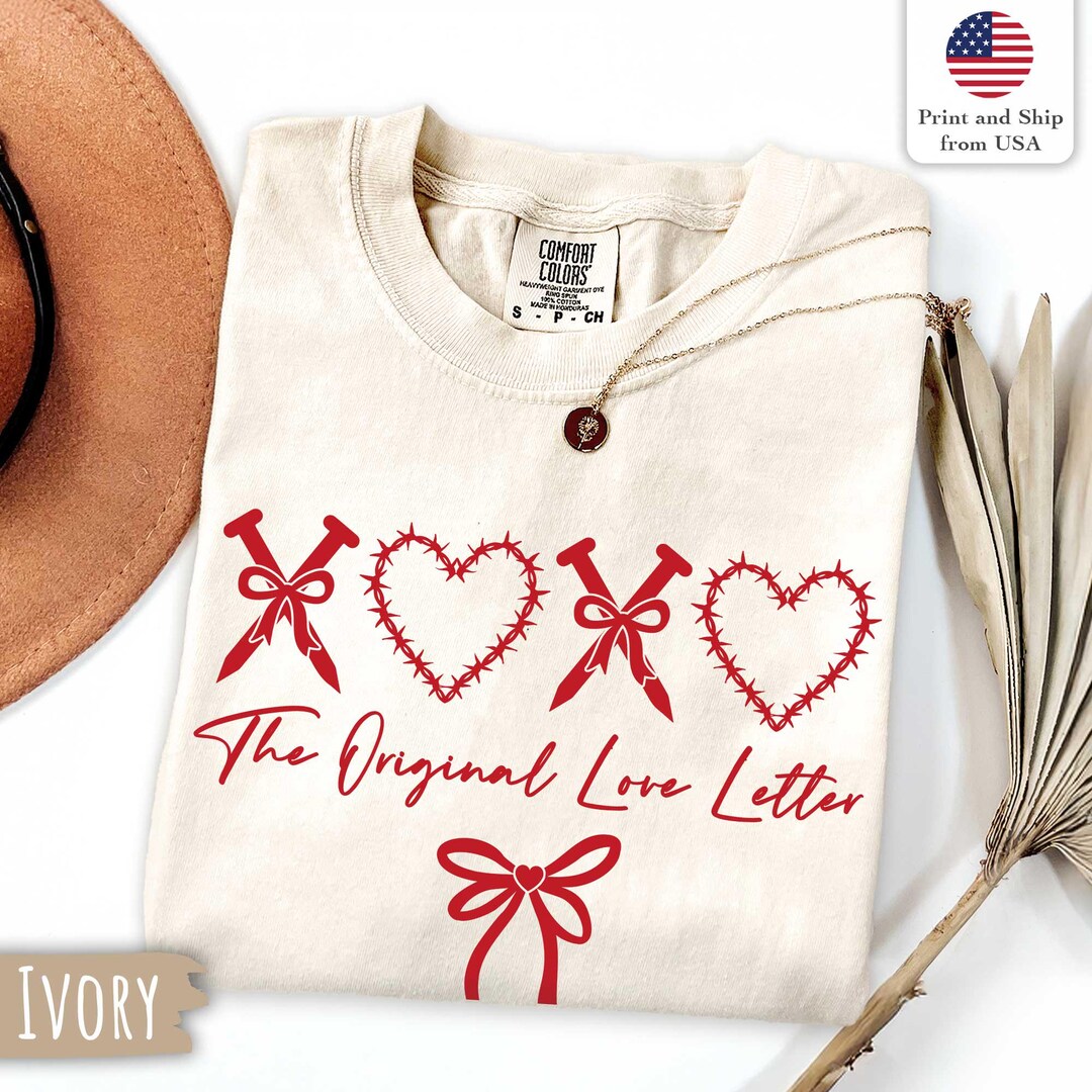 XOXO Christian the Original Love Letters Shirt, Jesus Hoodie, J XOXO ...