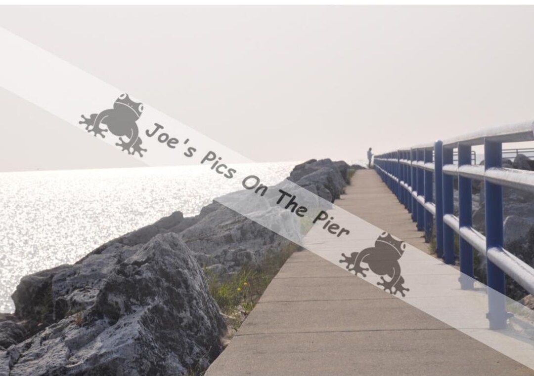 Lexington Pier With Silver Water - Etsy