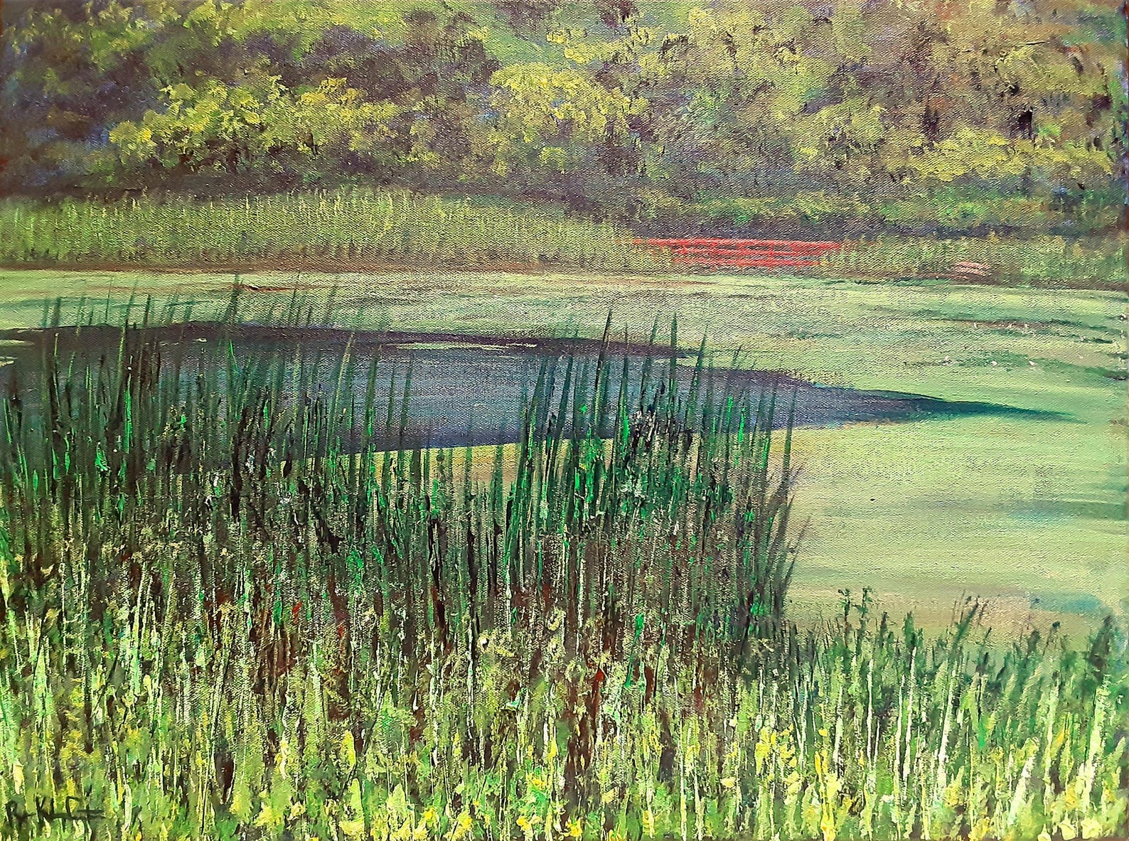 Original Plein Air Landscape Painting by Artist Ryan S Klopfenstein the ...