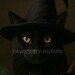 Witching Cat Art Print: Funny Gothic Halloween Decor (digital Download ...