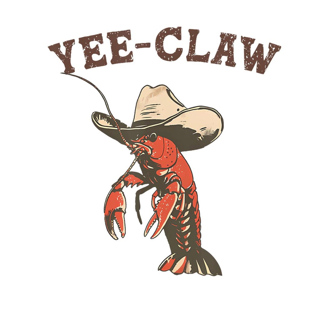 Yee Claw Funny Crawfish Cajun Seafood Festival PNG Digital - Etsy