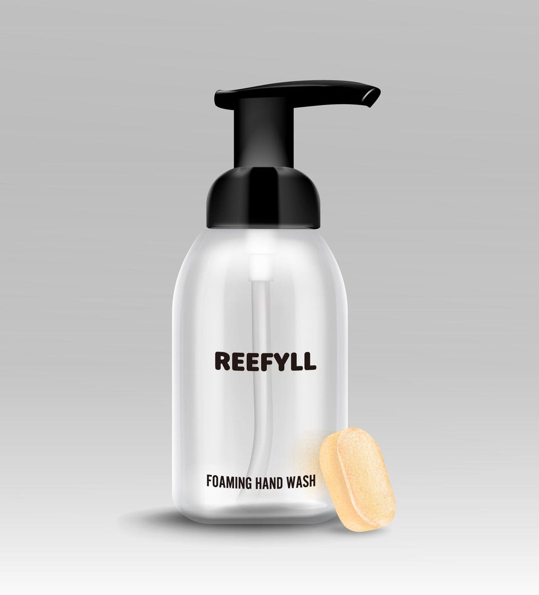 Reefyll Handwash Tablet (x 3) and Foaming Bottle - Tropical Coconut - Etsy