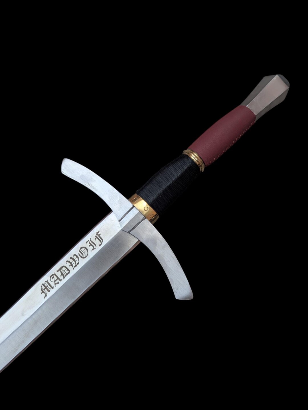 Medieval Knight Sword Gift, Handmade Longsword Replica, Collectible ...