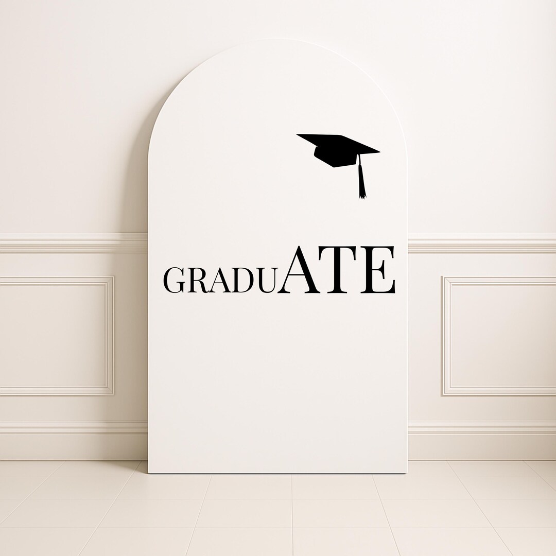 Personalized Graduation Decal 2025: Custom Party Backdrop Sticker - Etsy