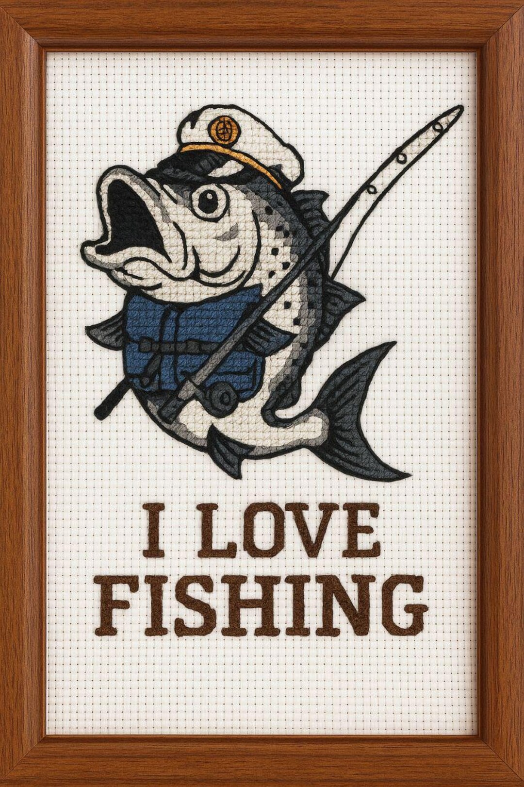 3 Cross Stitch Patterns – for Fishing - Etsy Australia