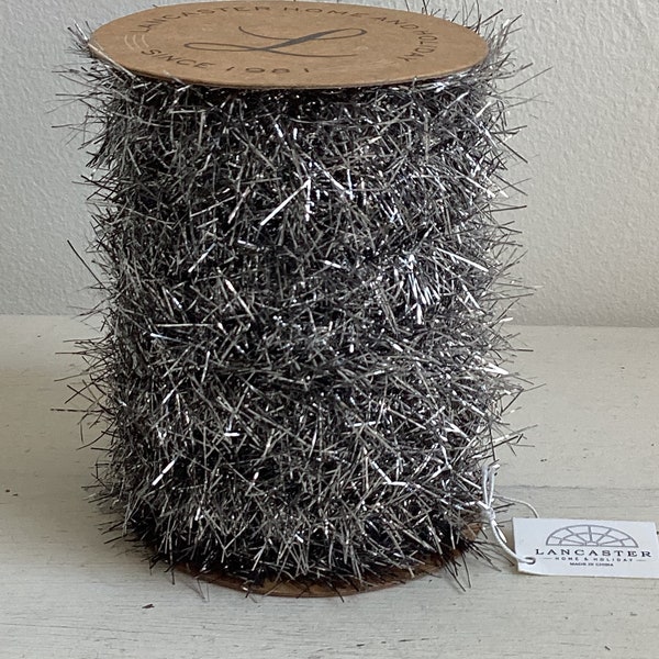 Silver Tinsel - Etsy
