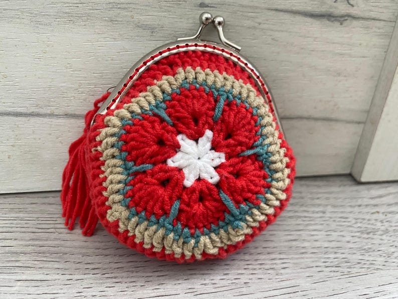 Crochet Coin Purse Pattern PDF: Metal Frame Wallet Tutorial - Etsy